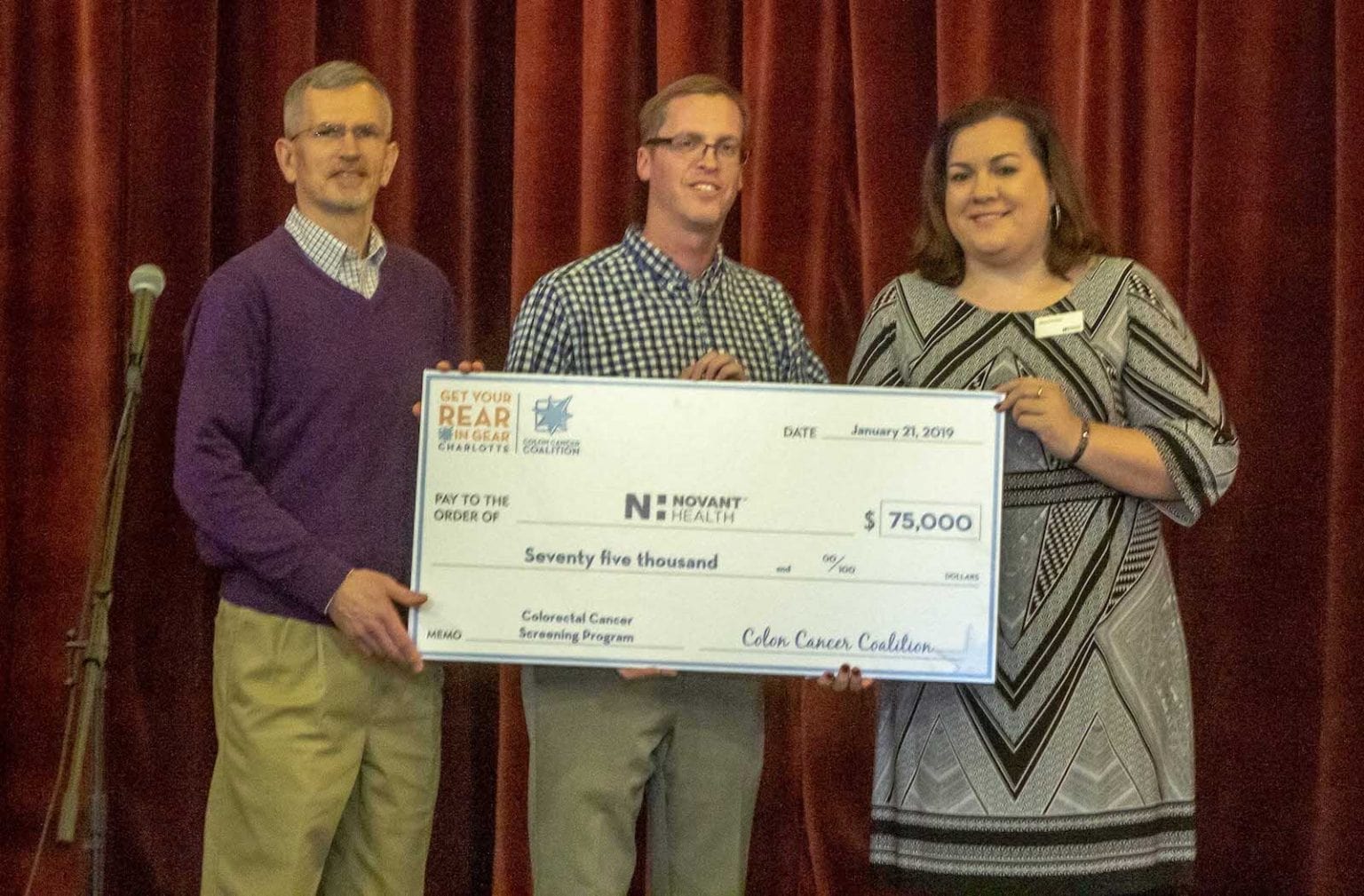 Novant Health Presbyterian Medical Center Foundation receives $75,000 ...